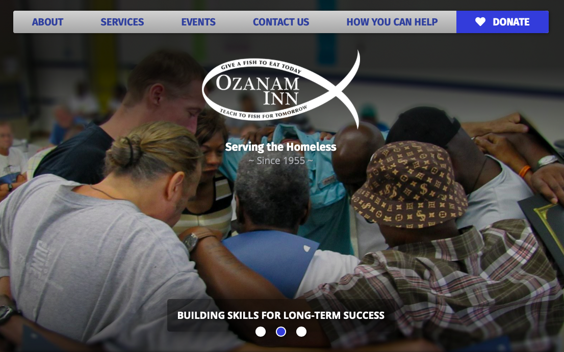 Doing Our Part for Ozanam Inn | Compucast Web, Inc.